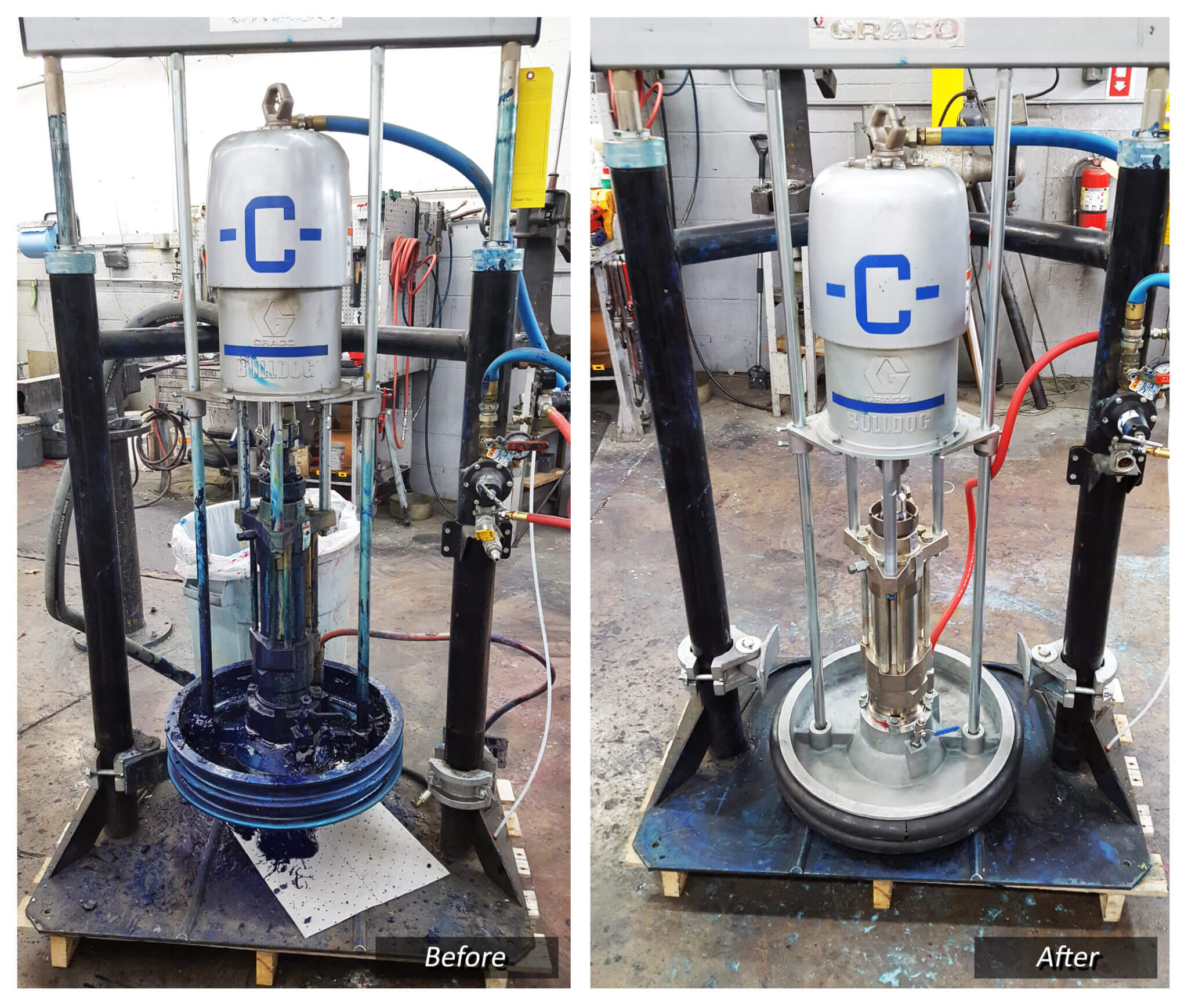 Pumps, Paint Guns, Application Tools | Service and Repair