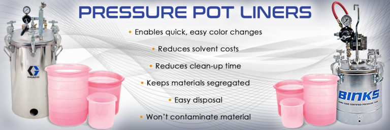 Pressure Pot Liners | Paint Finishing | C.H. Reed