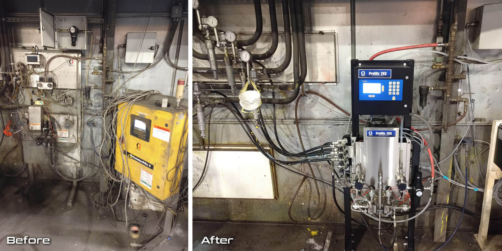 Graco Promix 2KS Upgrade for Machinery Manufacturer