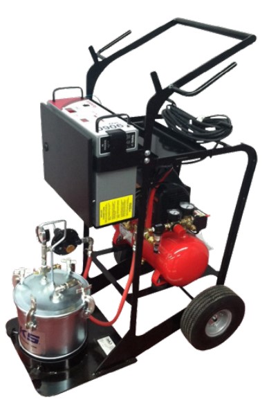 Demonstrating the Ransburg No. 2 Gun | C.H. Reed