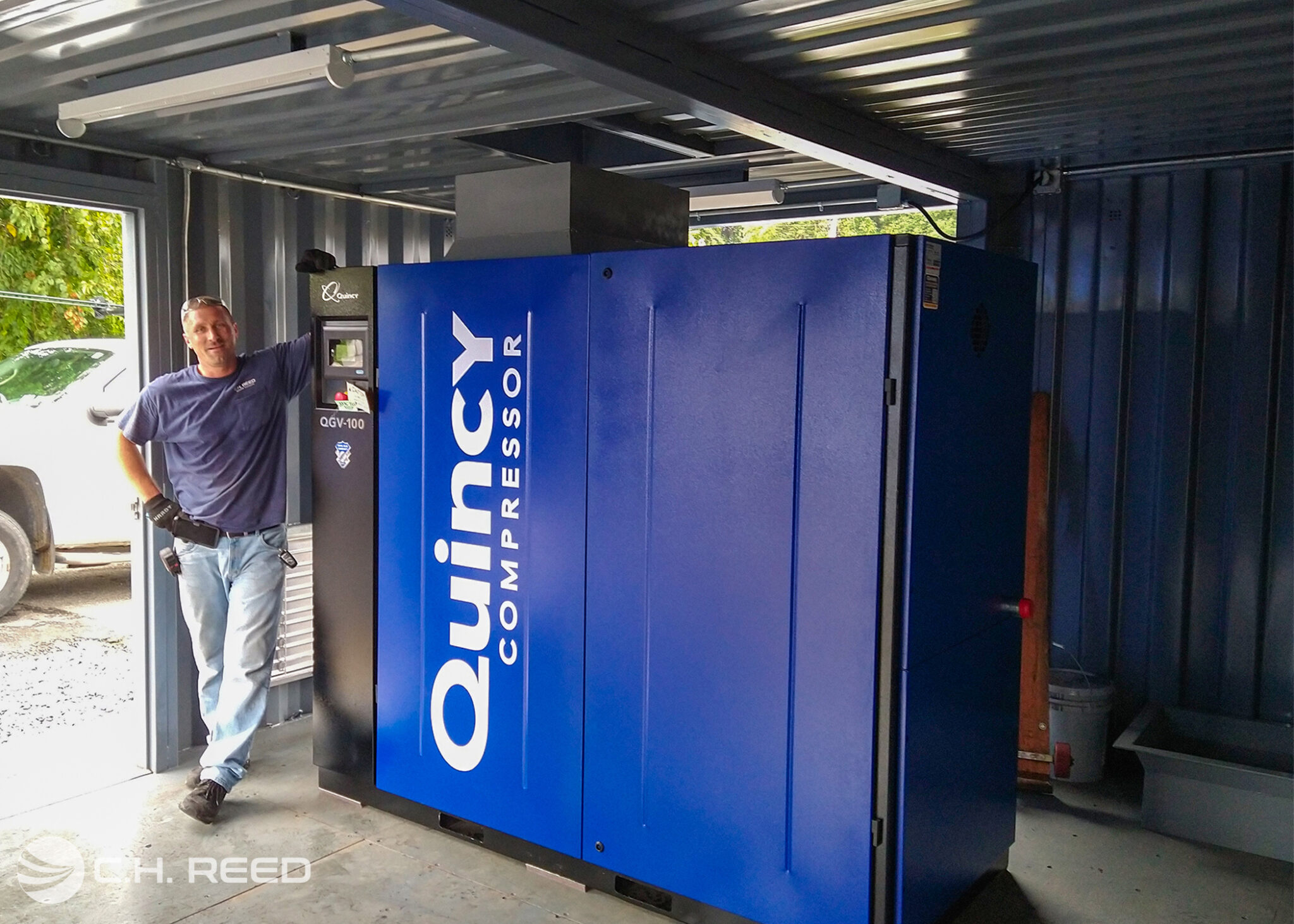 Custom Air Compressor Shipping Enclosure | Case Study