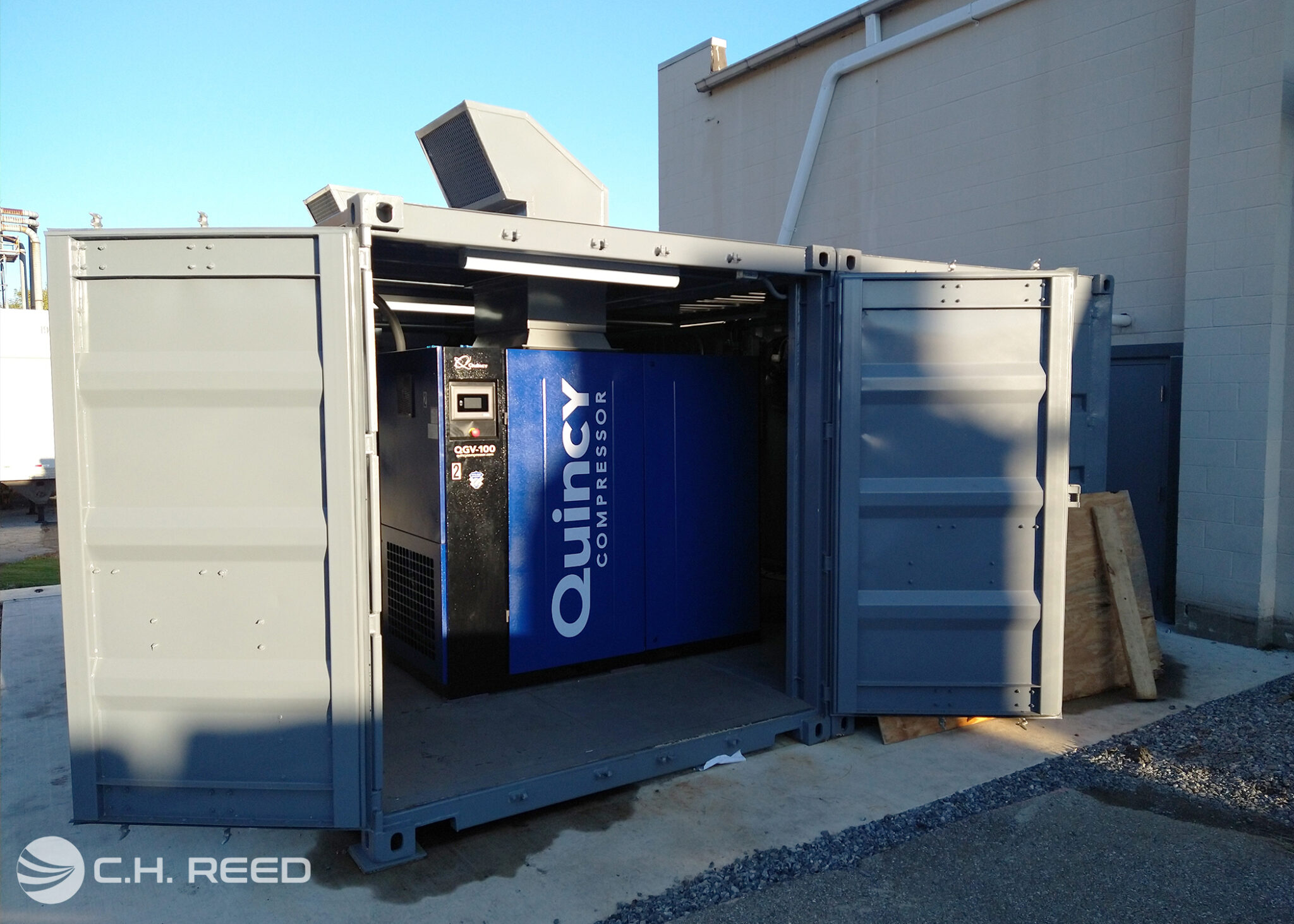 Custom Air Compressor Shipping Enclosure | Case Study