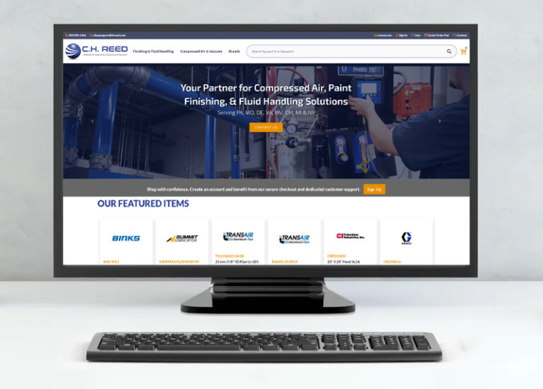 C.H. Reed | Compressed Air, Paint Finishing & Fluid Handling