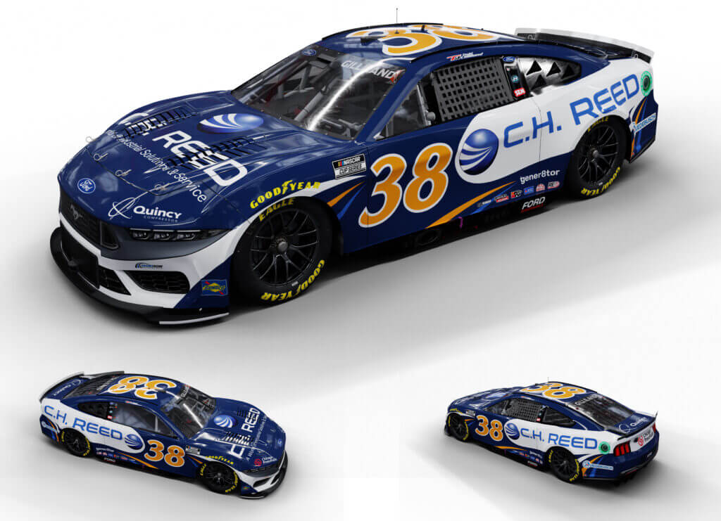 C.H. Reed Sponsors the #38 Mustang at Pocono Raceway Event