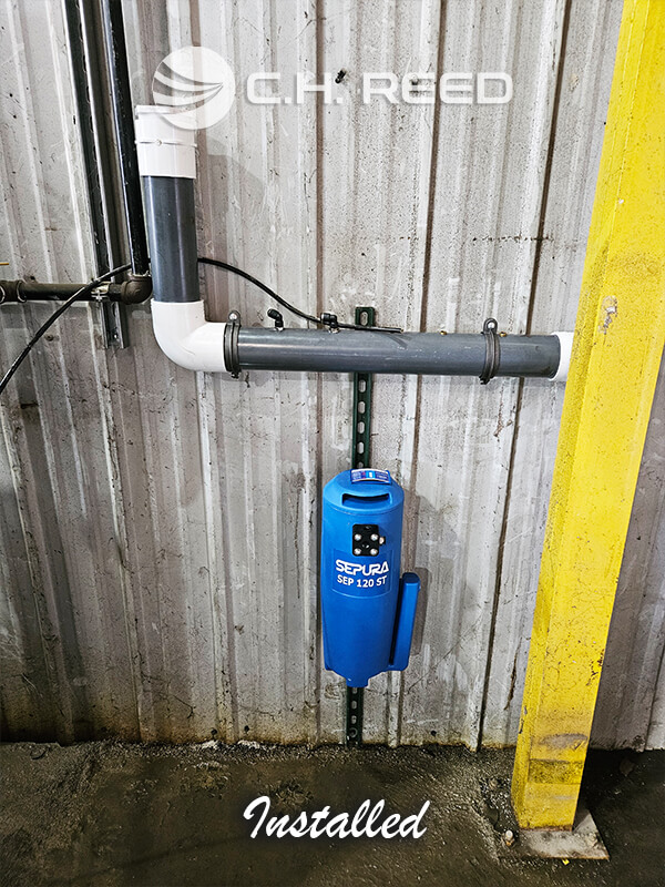 Condensate Separator Installation | C.H. Reed