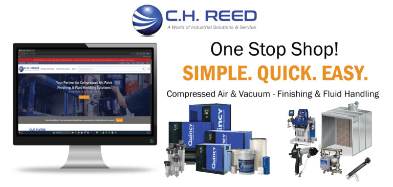 C.H. Reed | Compressed Air, Paint Finishing & Fluid Handling