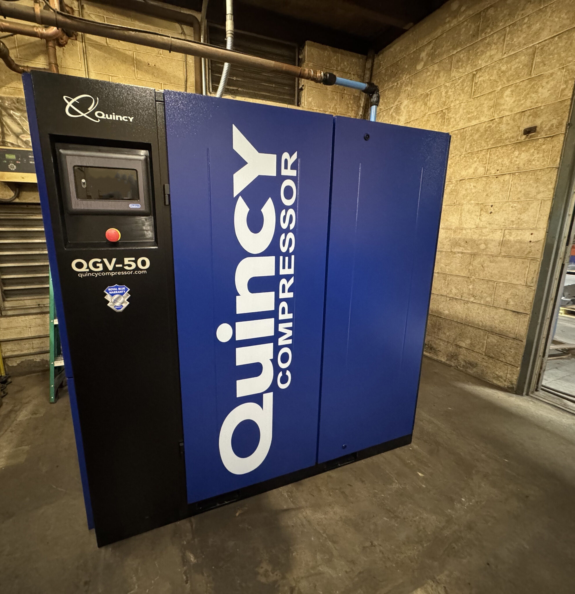 Local Metal Product Manufacturer Gets a New Quincy Air Compressor | C.H ...